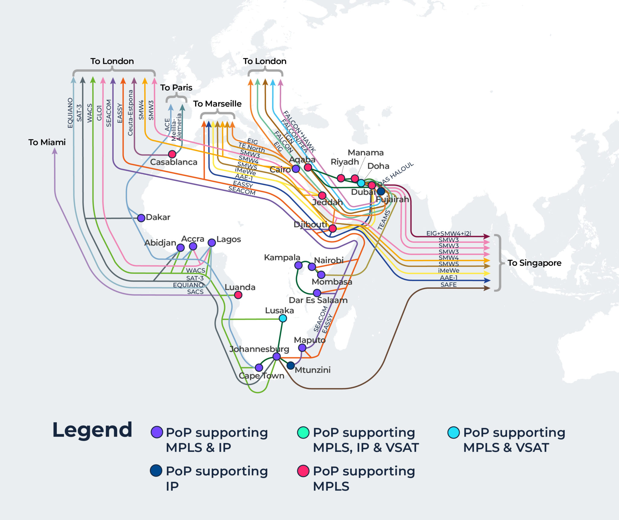 Global High-Capacity Fibre & IP Network | PCCW Global